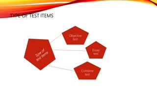 Assessment procedure and techniques | PPTX