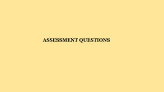 Assessment questions | PPT