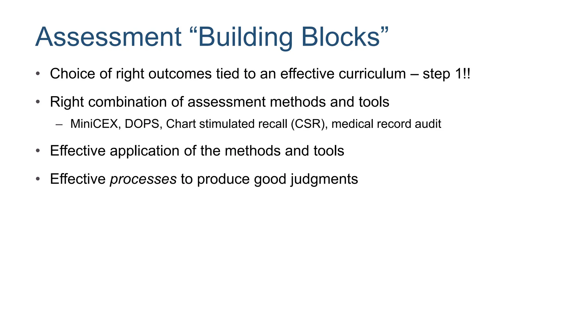 ASSESSMENT TECHNIQUES IN MEDICAL EDUCATION | PPTX