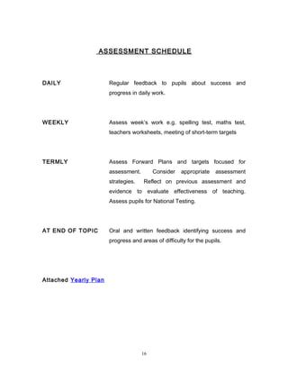 Assessment, recording, reporting policy | DOC