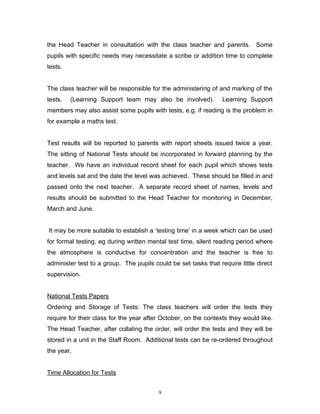 Assessment, recording, reporting policy | DOC