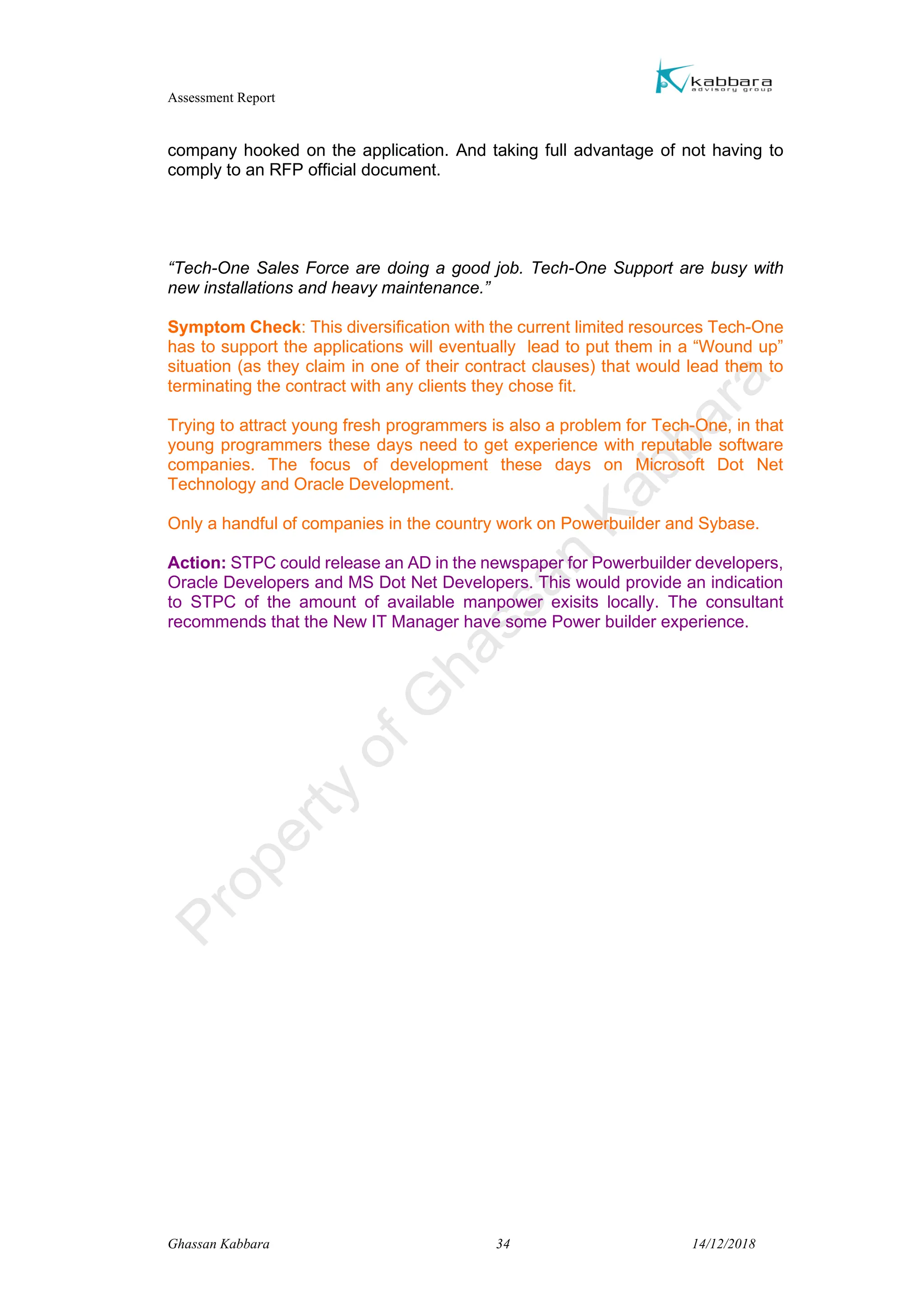 Assessment Report of an Outdated Legacy Application | PDF