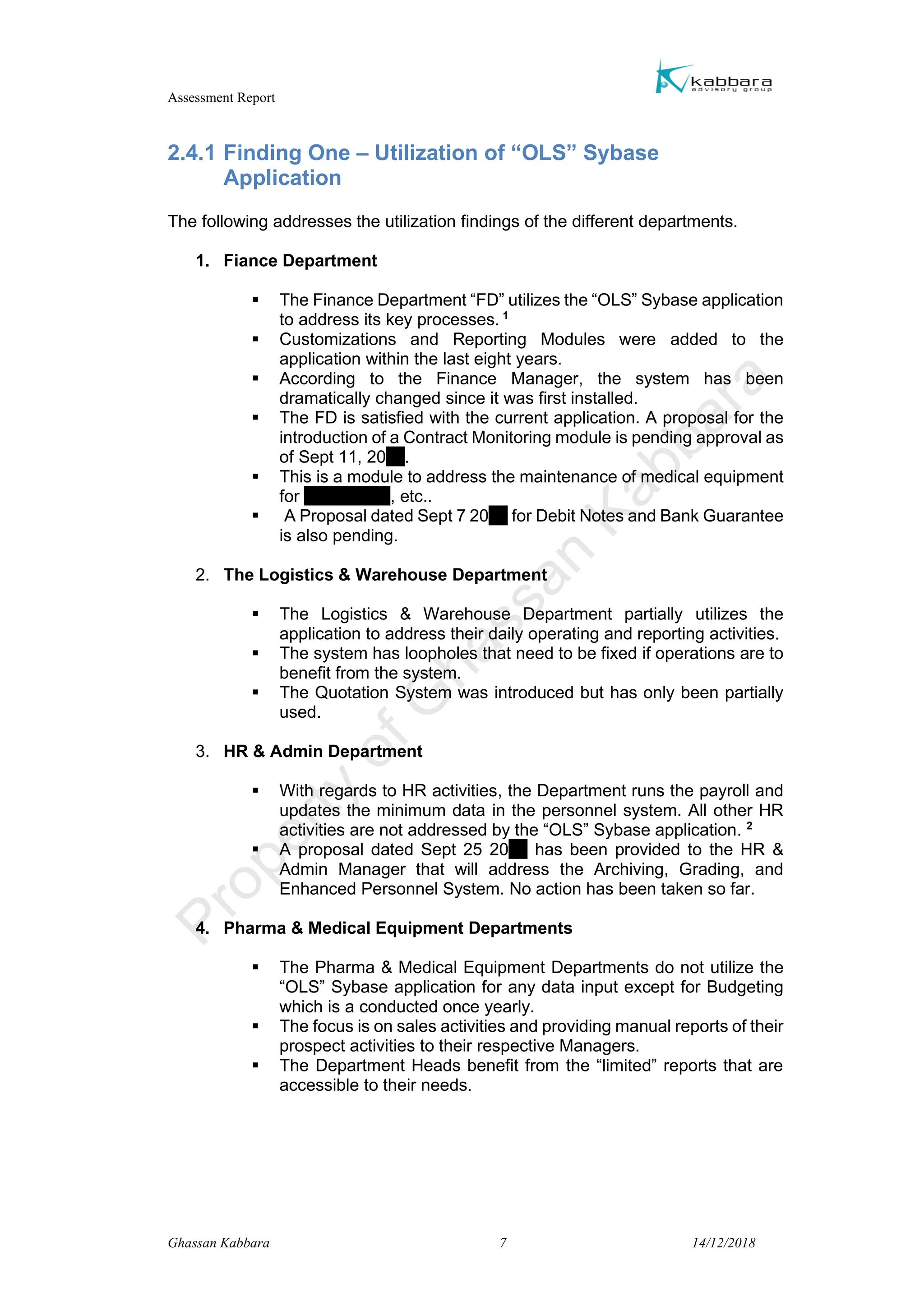 Assessment Report of an Outdated Legacy Application | PDF