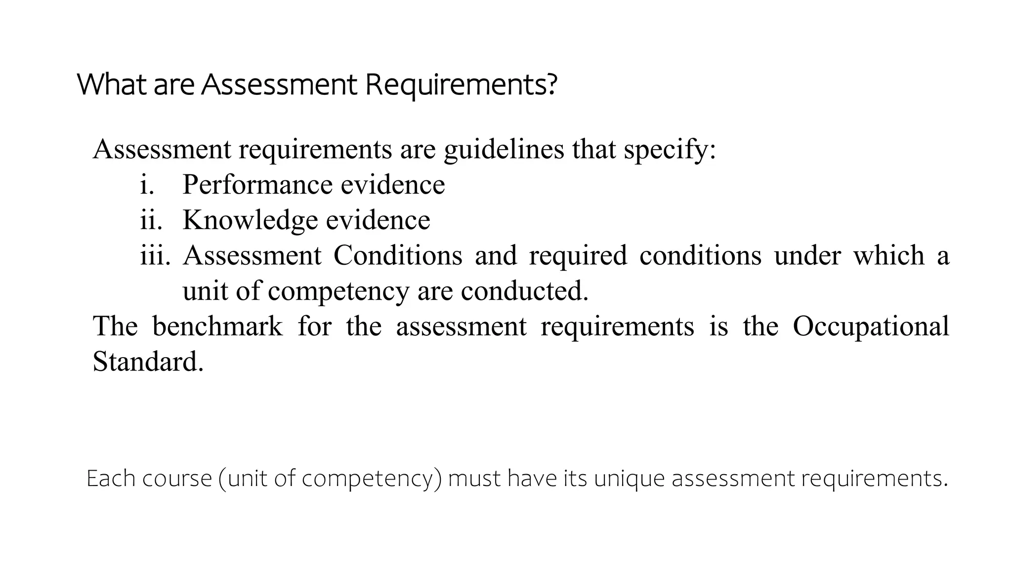 Competence based Assessment Requirements - PPT.pptx