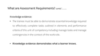 Competence based Assessment Requirements - PPT.pptx