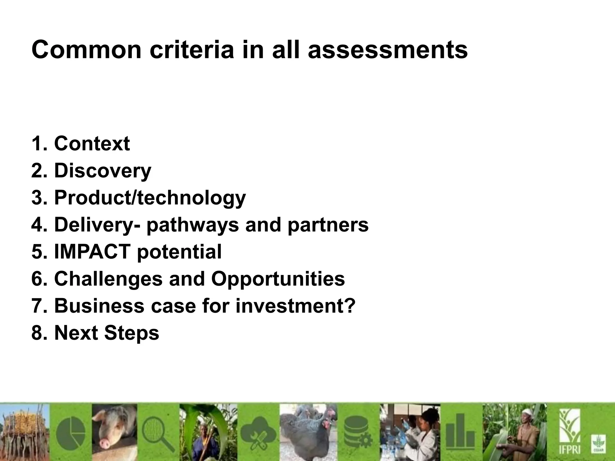 Technology Assessments Overview | PPT