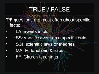 Assessments Worksheet | PPT