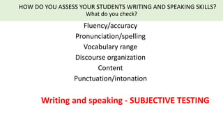 Assessment slides.pptx helps teachers to assess | PPTX