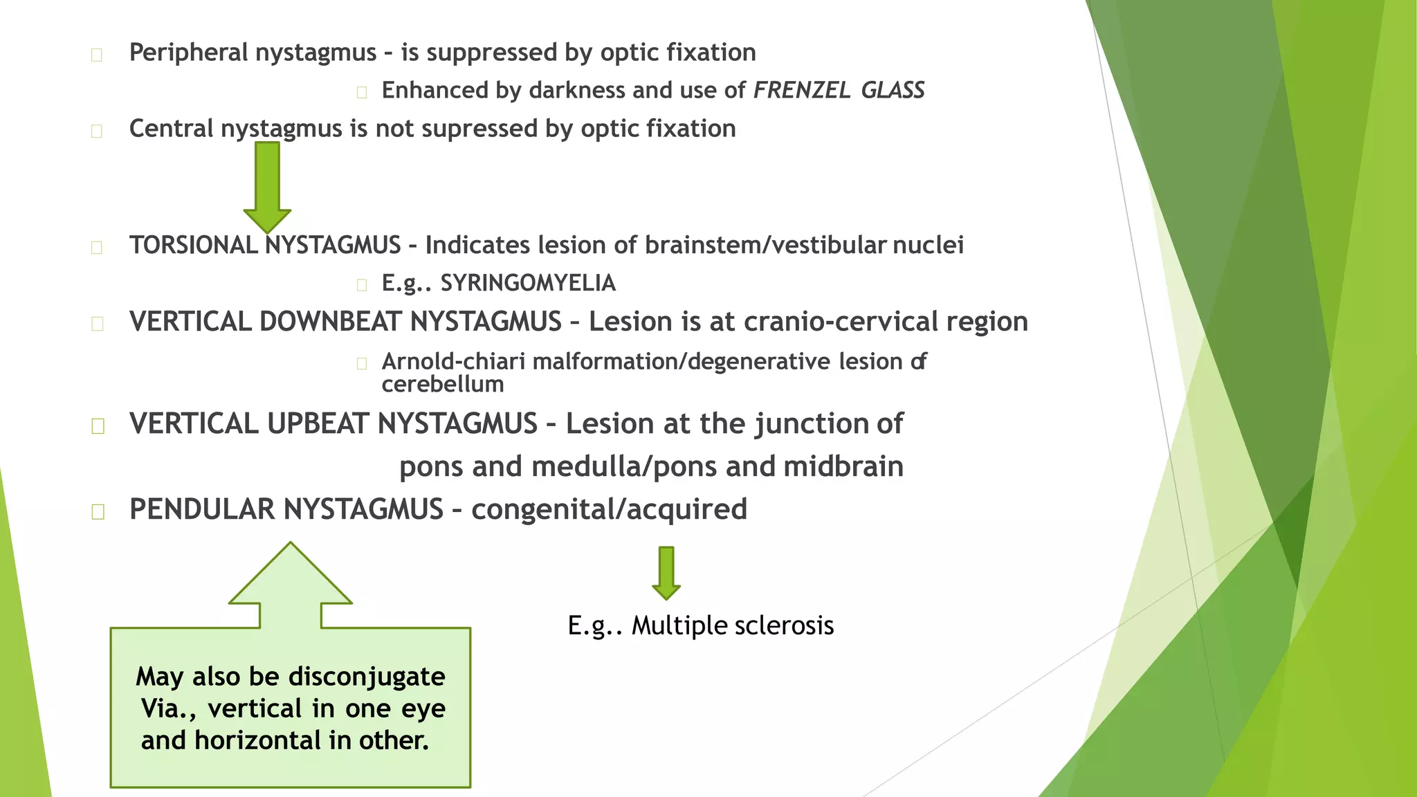 Assessment of vestibular system | PPTX