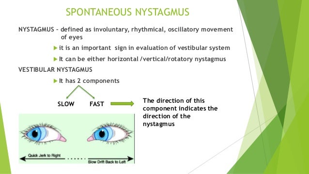 Assessments of vestibular system