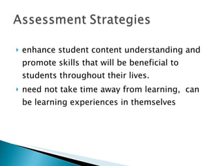 Assessment Strategies | PPT