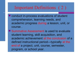 Assessment strategies | PPT