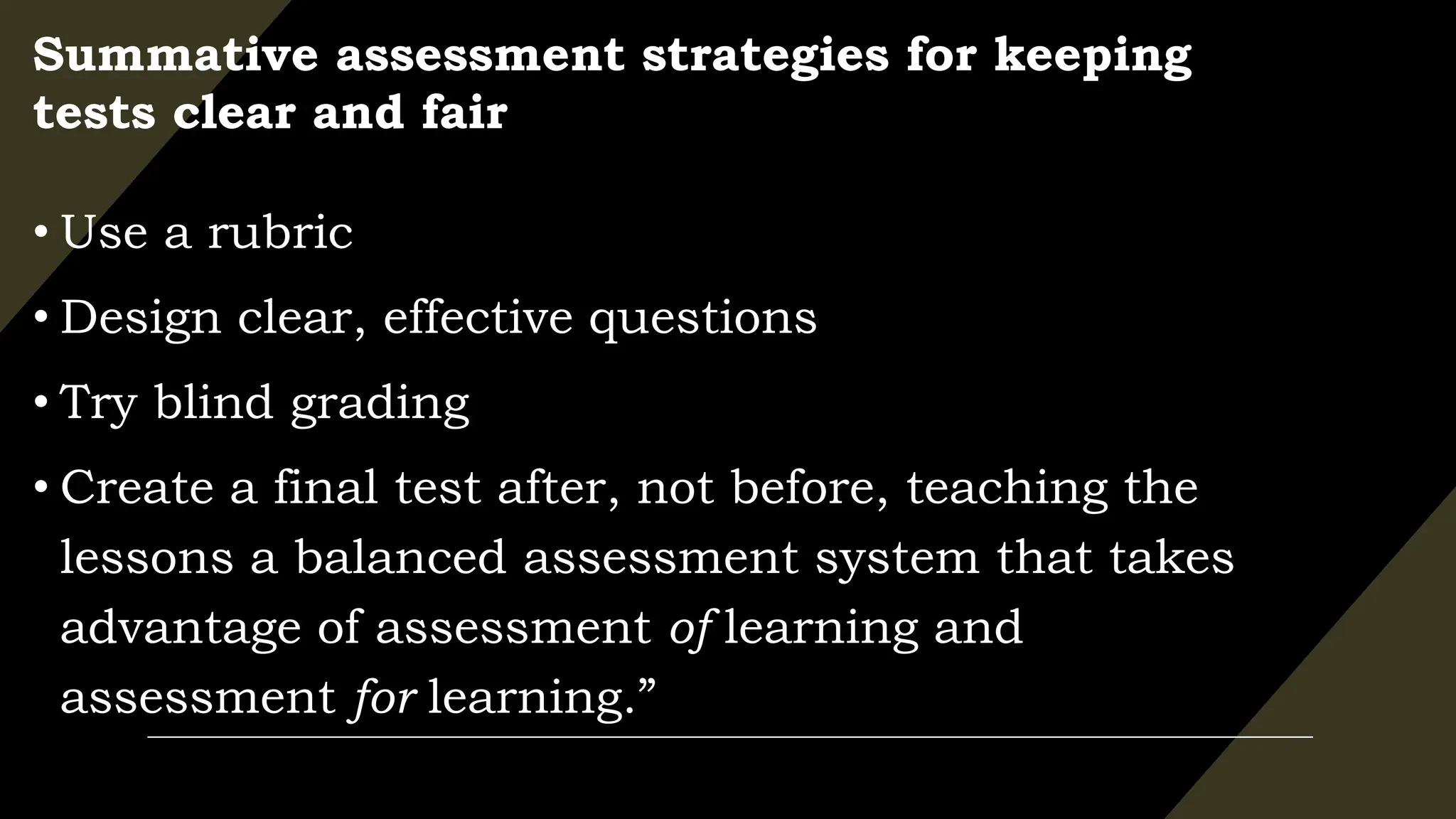 Assessment Strategies-objectives of assessment | PPTX