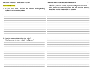 Assessment task | PPT