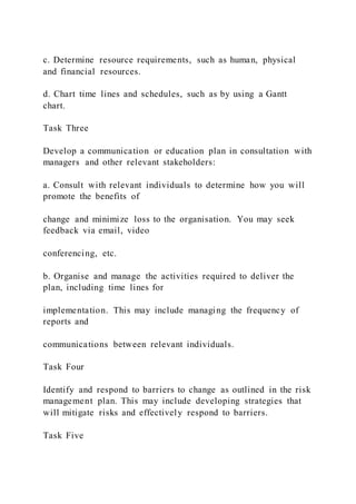 Assessment task 1 Knowledge TestRequired documents and equi | DOCX