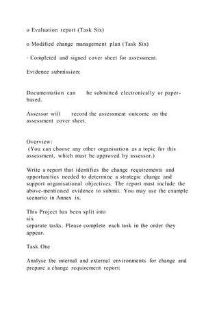Assessment task 1 Knowledge TestRequired documents and equi | DOCX