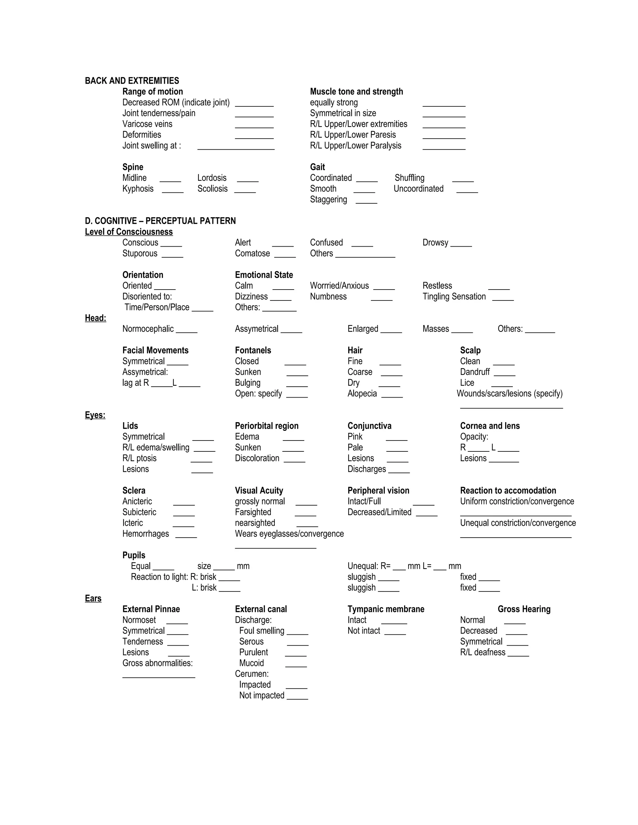 Assessment tool | DOC