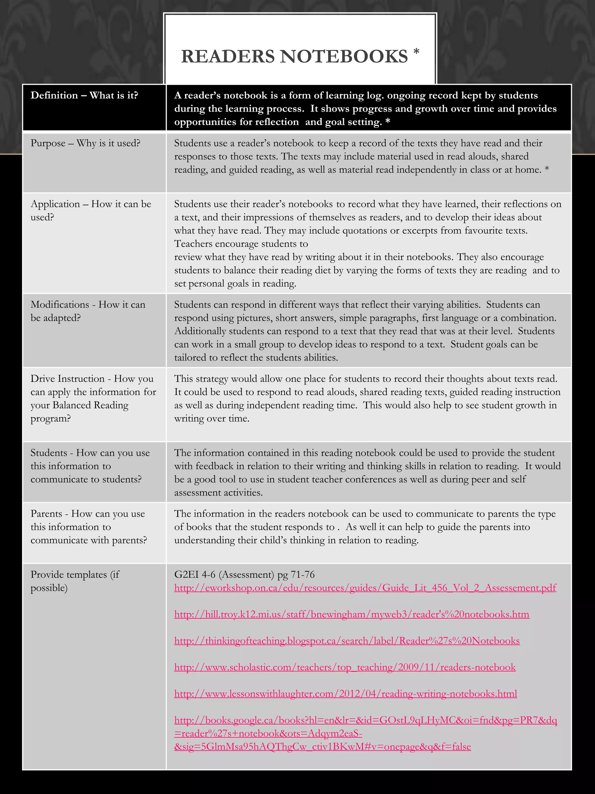 Assessment tool kit | PPTX