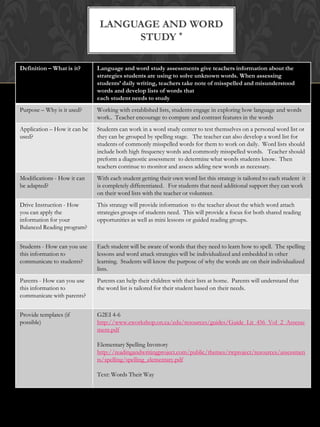 Assessment tool kit | PDF