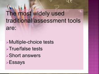 Assessment tools | PPTX