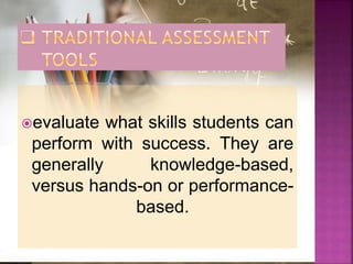 Assessment tools | PPTX