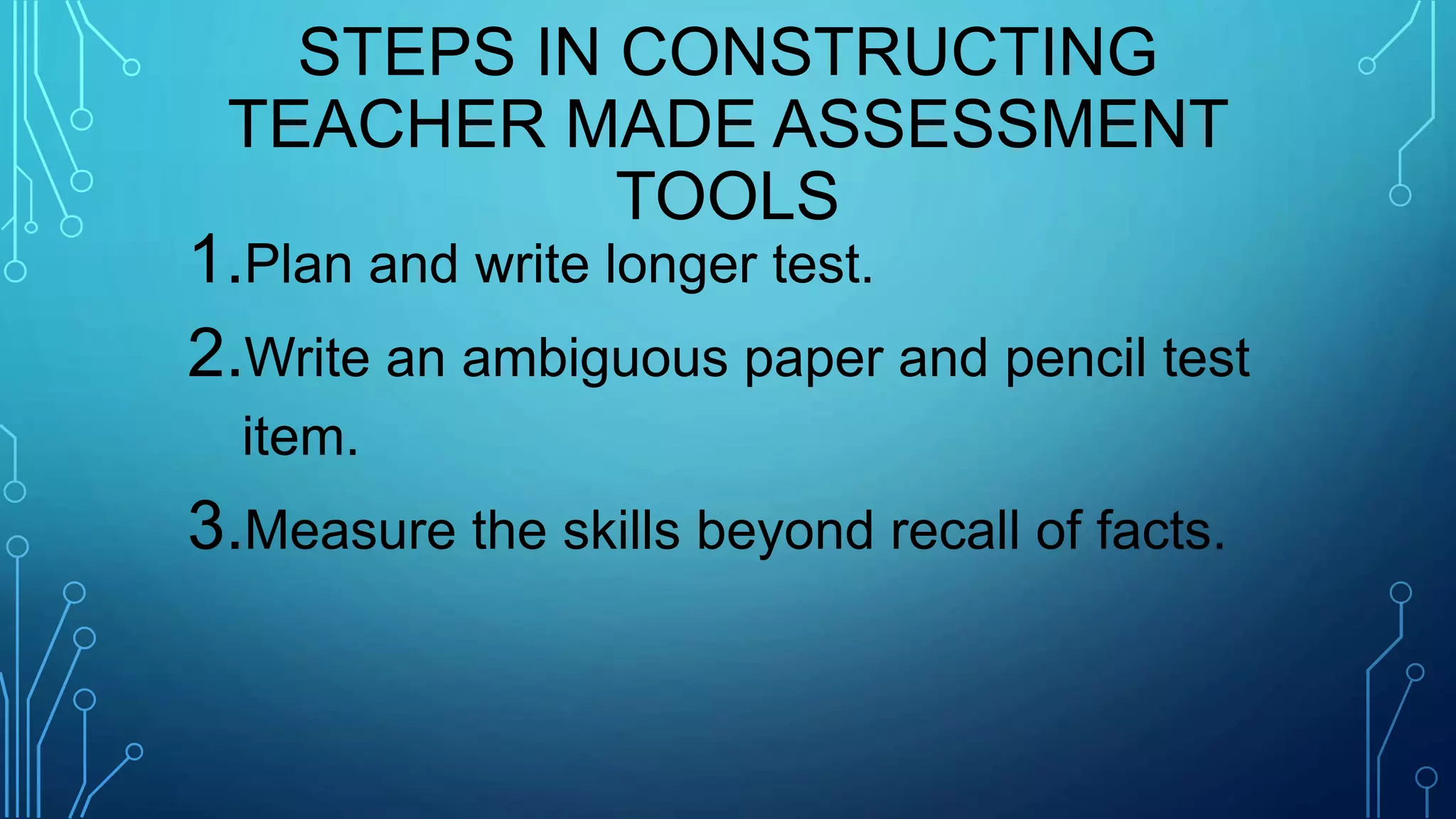 Assessment tools | PPTX