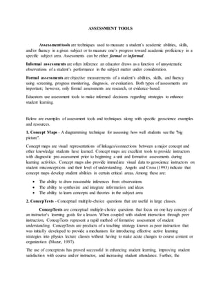 Assessment tools | PDF