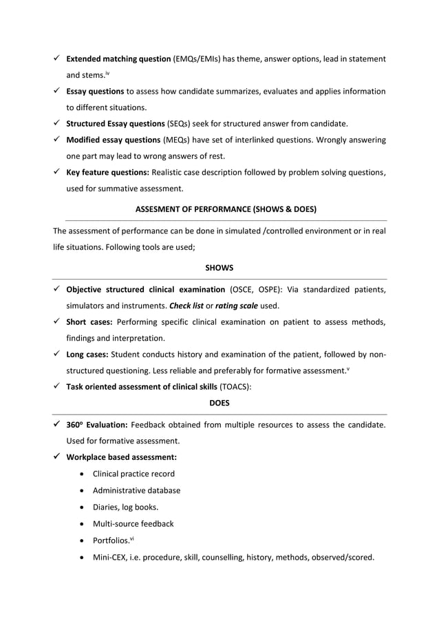 Assessment Tools | PDF