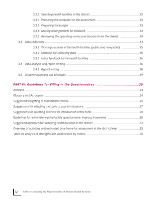Assessment tools for operationality of dhs | PDF