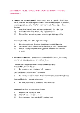 ASSESSMENT TOOLS TO DETERMINE OWNERSHIP LEVELS IN THE WORKPLACE.pdf