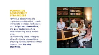 Enhancing Educational Outcomes: Assessment framework for learning | PPTX