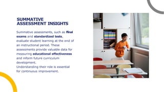 Enhancing Educational Outcomes: Assessment framework for learning | PPTX