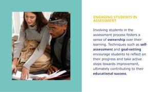 Enhancing Educational Outcomes: Assessment framework for learning | PPTX