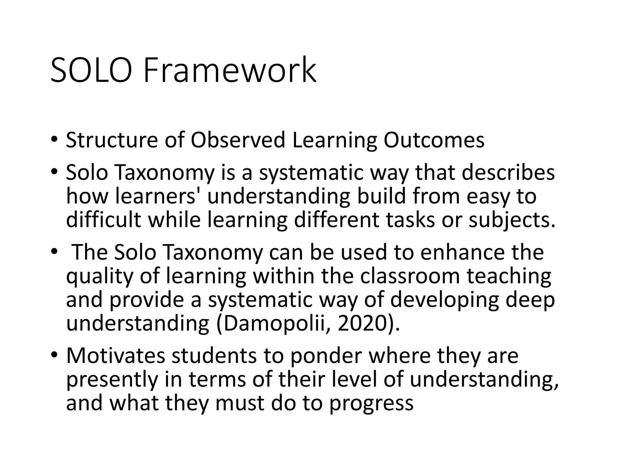 Assessment Using the SOLO Framework.pptx