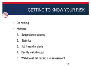 The Value of Fall Hazard Risk Assessments | PPT