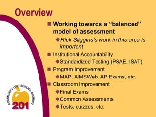 Basics of Writing Good Assessments | PPT