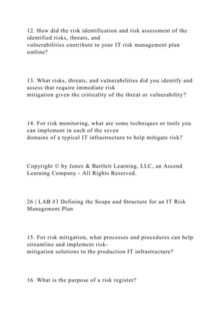 Assessment Worksheet Aligning Risks, Threats, and Vuln.docx