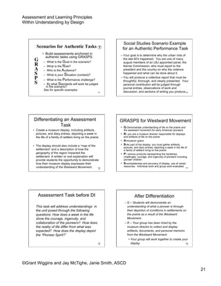 Assessmet power point handout | PDF