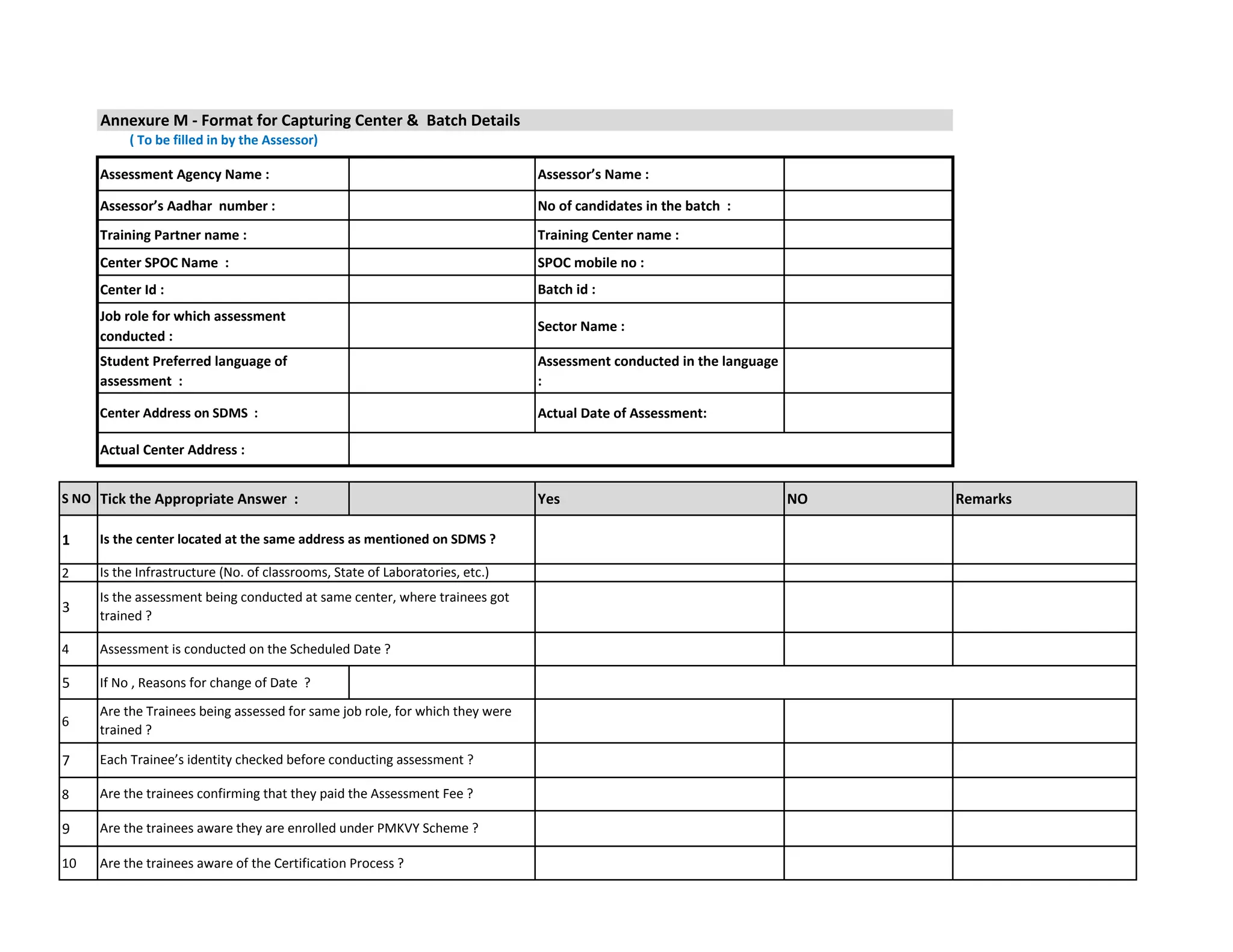Assessors Feedback Form - Annexure M.PDF