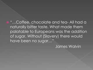 Assess the impact of the atlantic slave trade on w. africa up to the ...