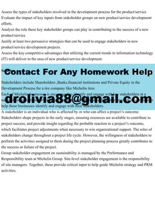 Assess the types of stakeholders involved in the development process.pdf