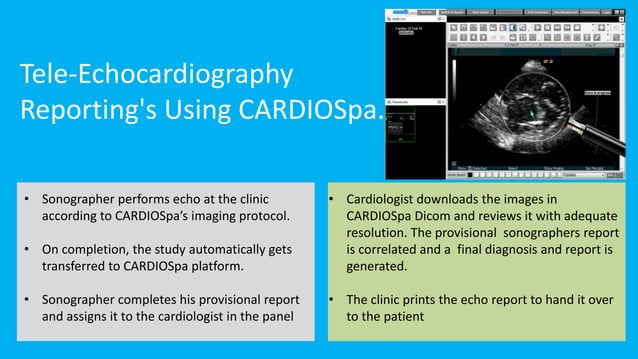 Assess the use of telecardiology platform | PPT