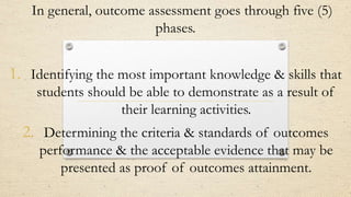 ASSESSMENT OF STUDENT LEARNING 2 | PPTX