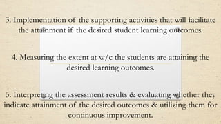 ASSESSMENT OF STUDENT LEARNING 2 | PPTX