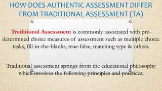 ASSESSMENT OF STUDENT LEARNING 2 | PPTX
