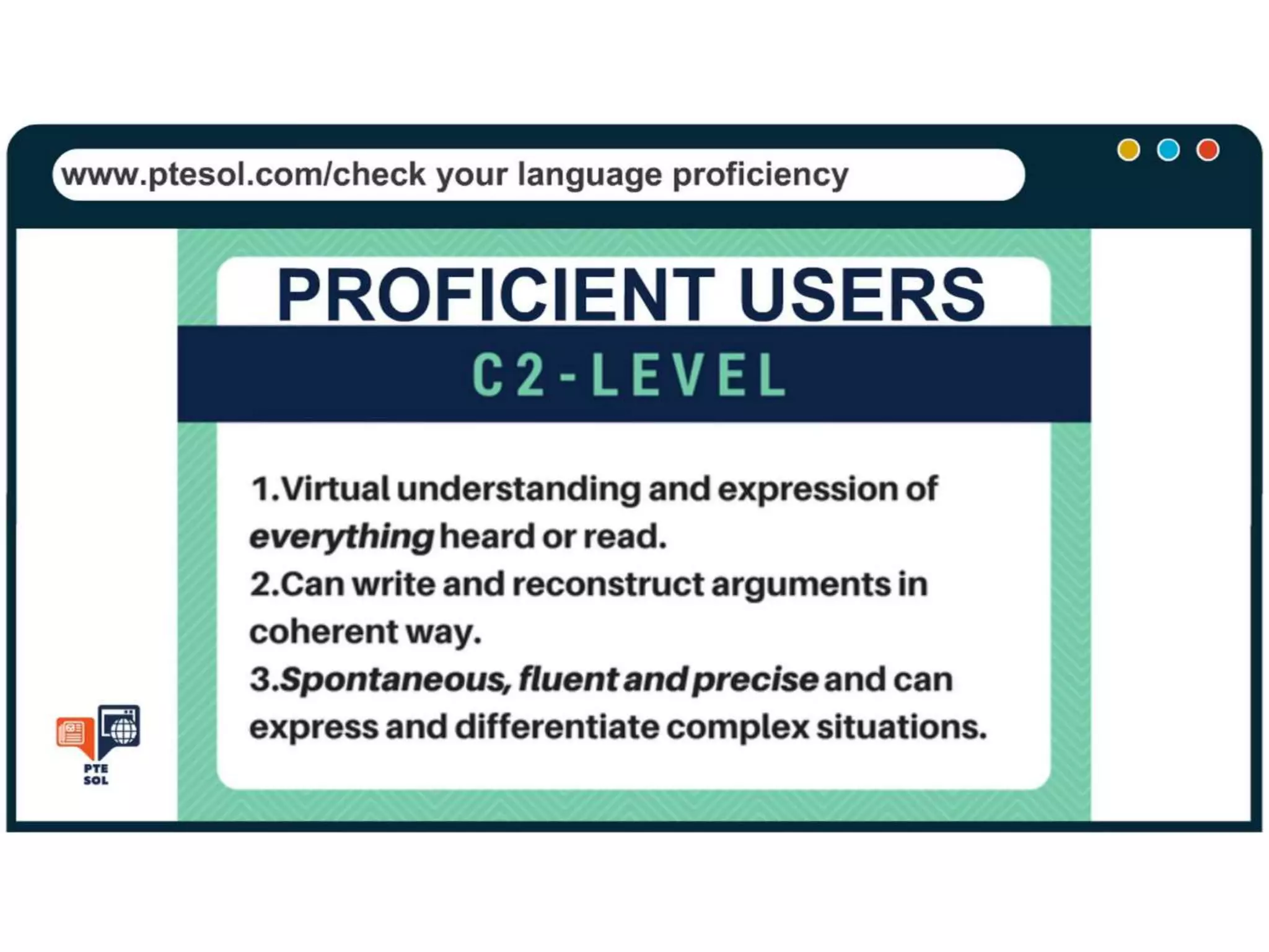 Assess your English Proficiency using descriptors of Common European ...