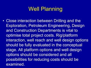 Assets Management and well planning is an excellent course.ppt