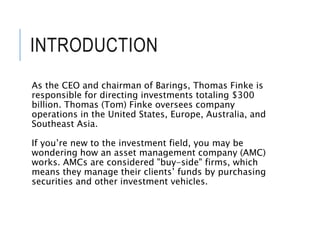 The Basics of Asset Management Companies | PPT