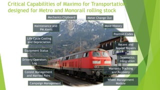 Asset Management for Rail,Metro and Monorail | PDF
