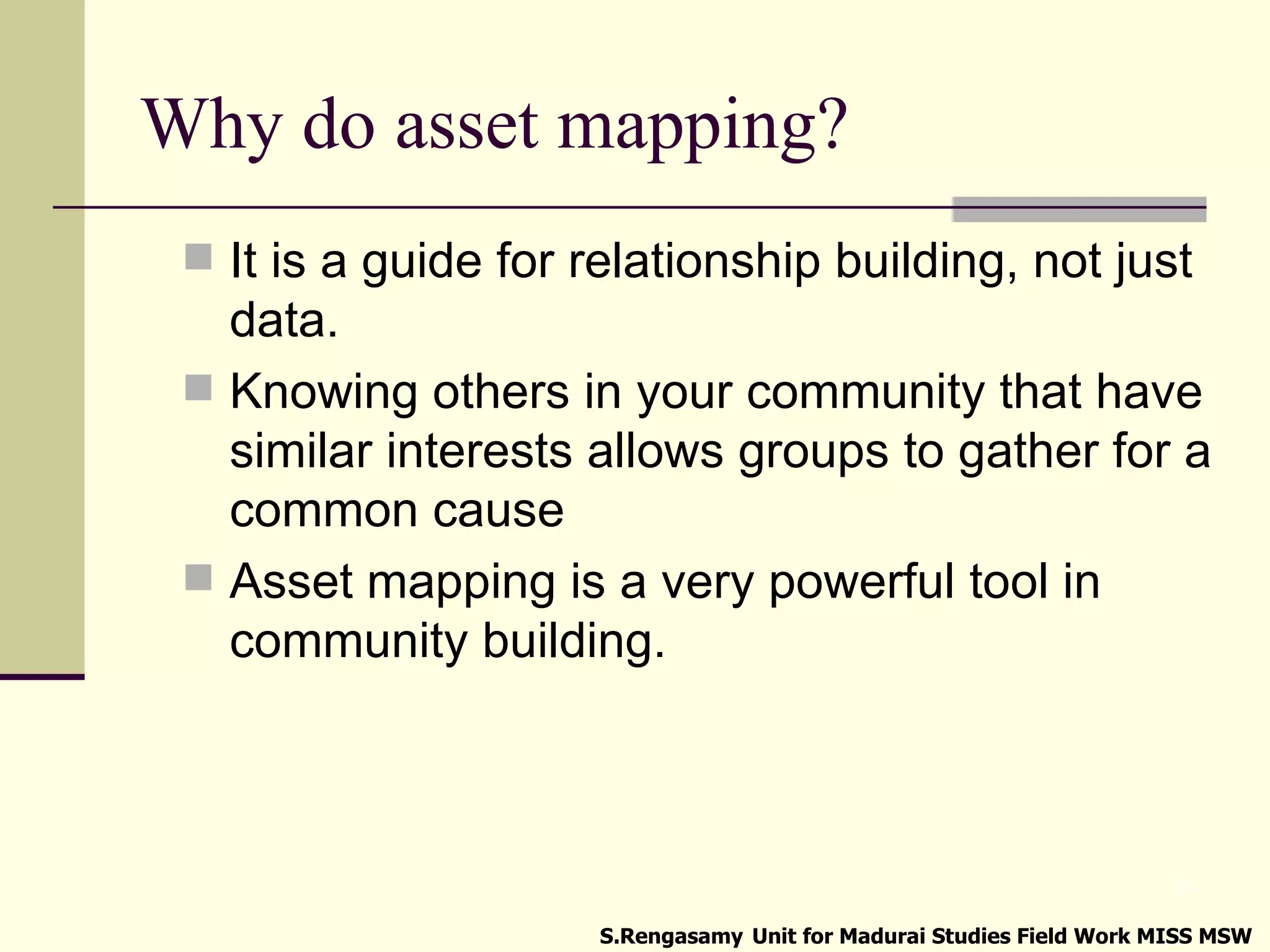 Introduction to Community Asset Mapping | PPT